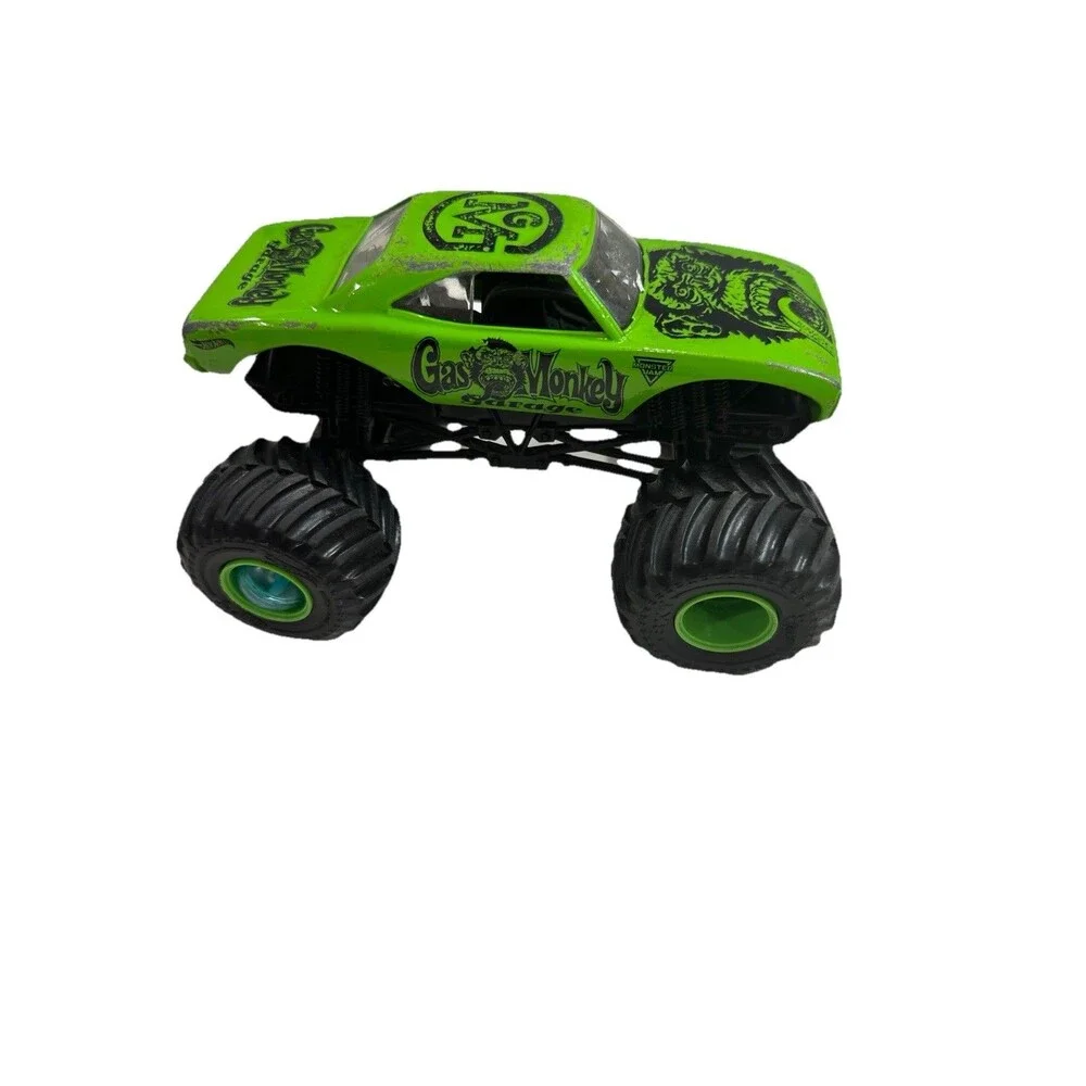 Monster Jam | Toys | Hot Wheels Monster Jam 26 Gas Monkey Garage Die ...
